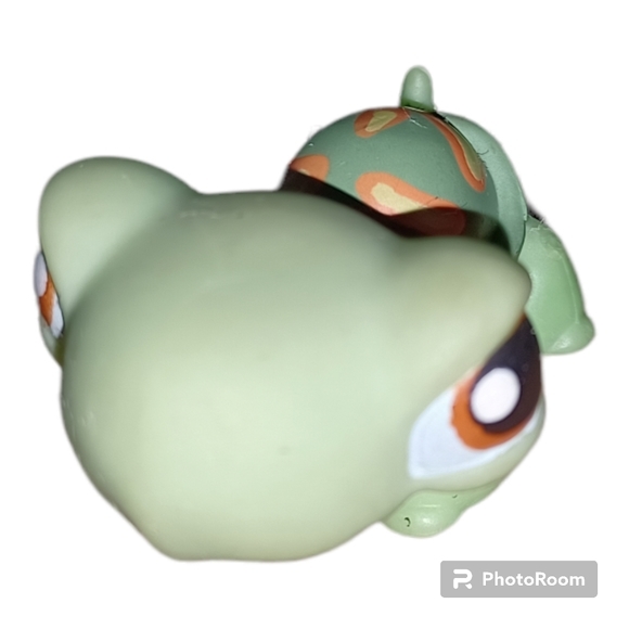 Hasbro | Toys | Littlest Pet Shop Lps 19 Turtle With Brown Dot Eye ...